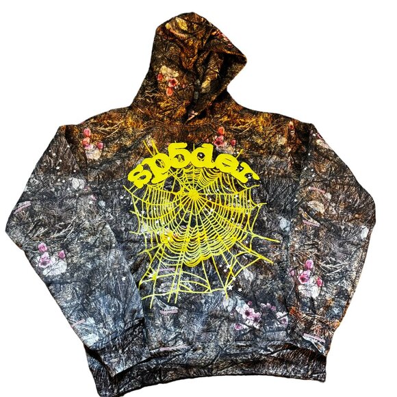 Sp5der | Shirts | Sp5der Real Tree Og Web Hoodie Camo | Poshmark